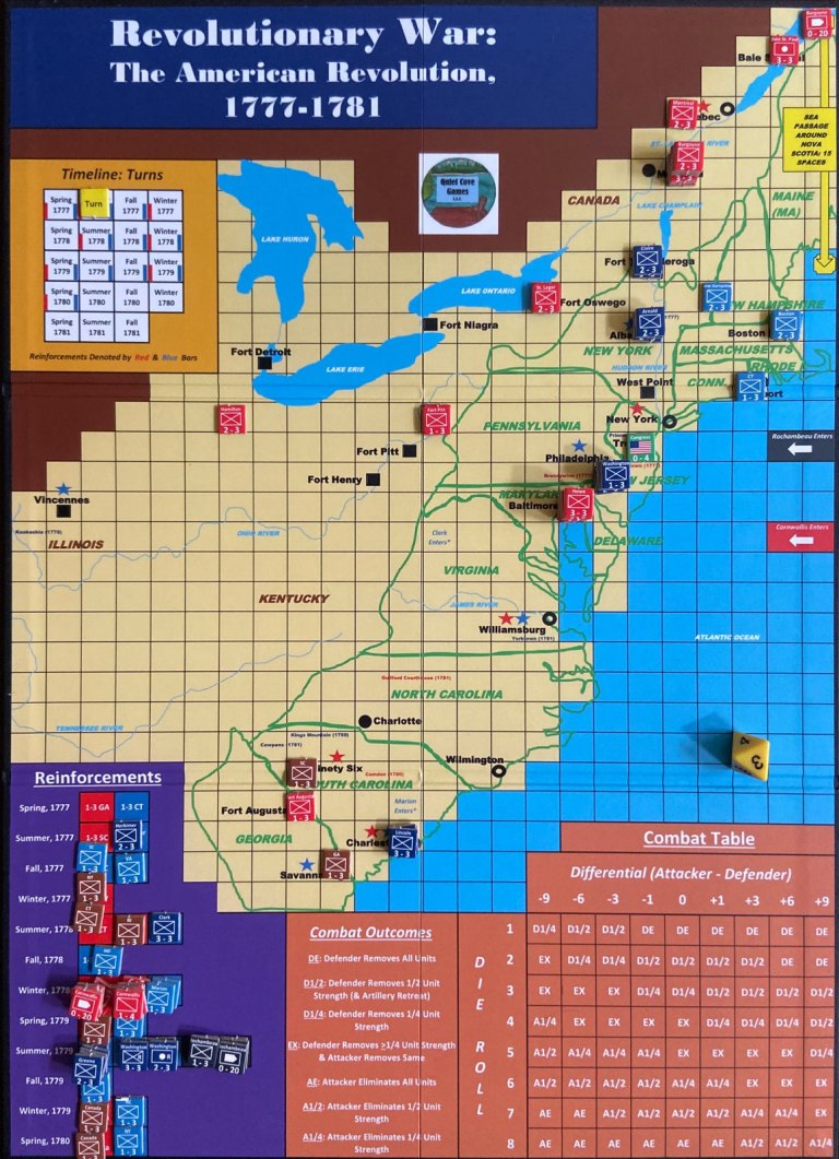 Revolutionary War: The American Revolution, 1777-1781 – Quiet Cove Games
