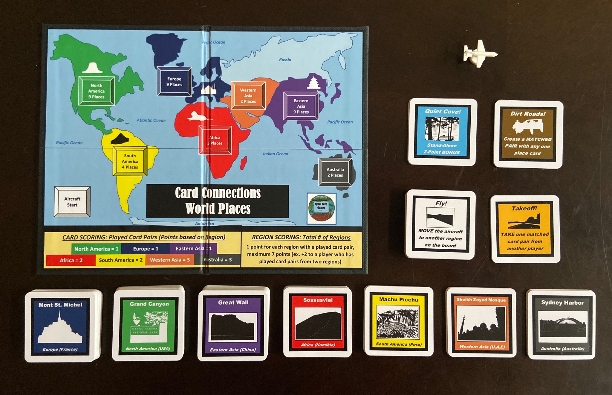 Card Connections: World Places – Quiet Cove Games