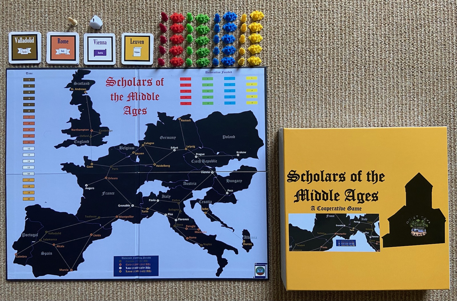 Scholars of the Middle Ages – Quiet Cove Games