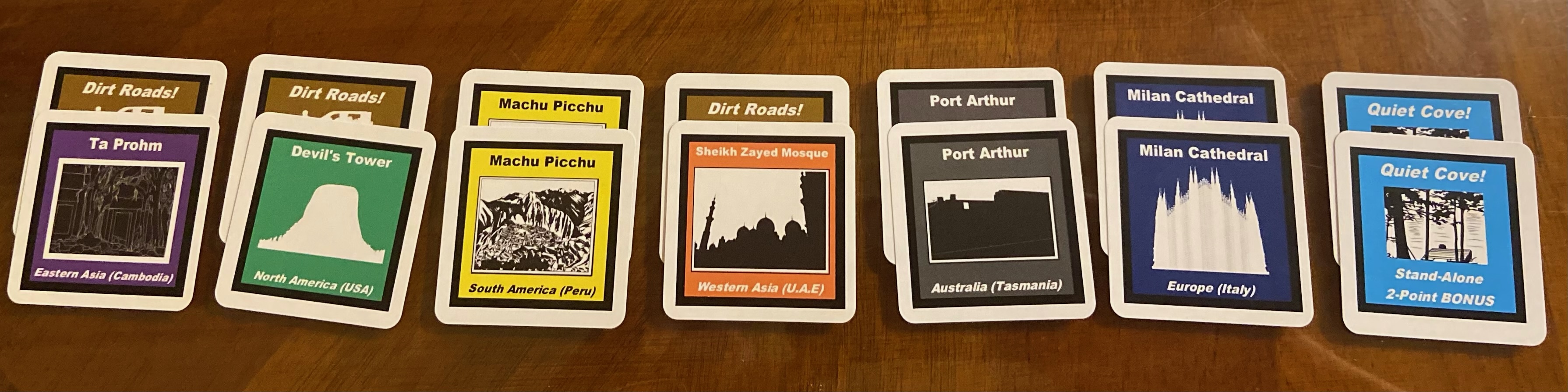 Card Connections: World Places – Quiet Cove Games