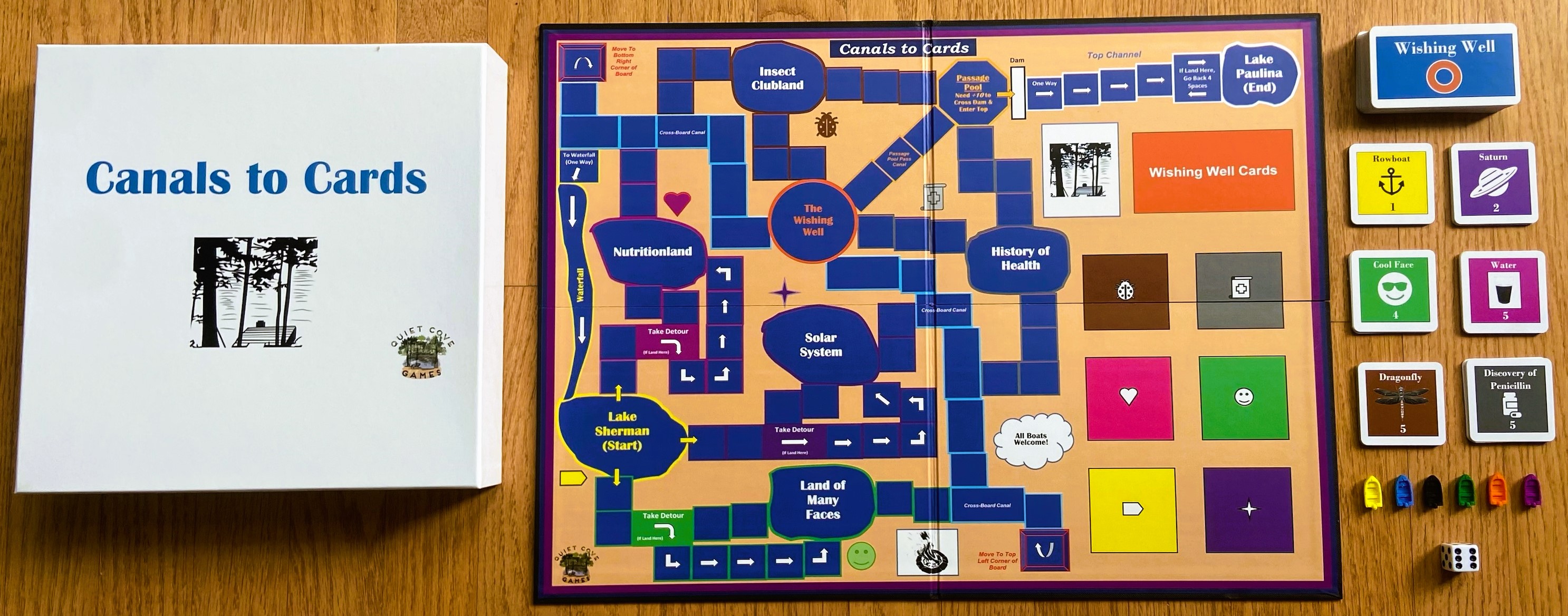 Canals to Cards – Quiet Cove Games