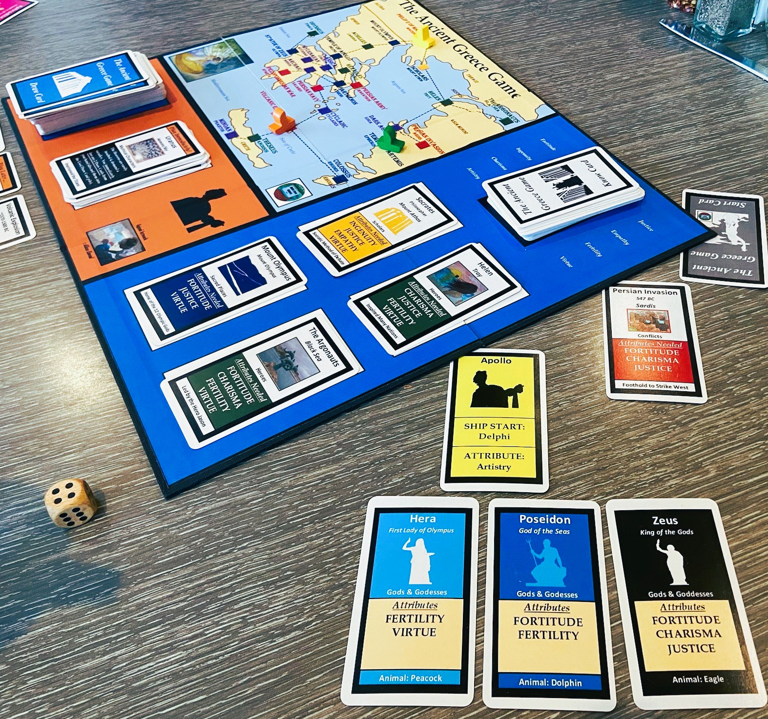 The Ancient Greece Game – Quiet Cove Games