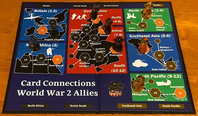 Card Connections: World War 2 Allies – Quiet Cove Games